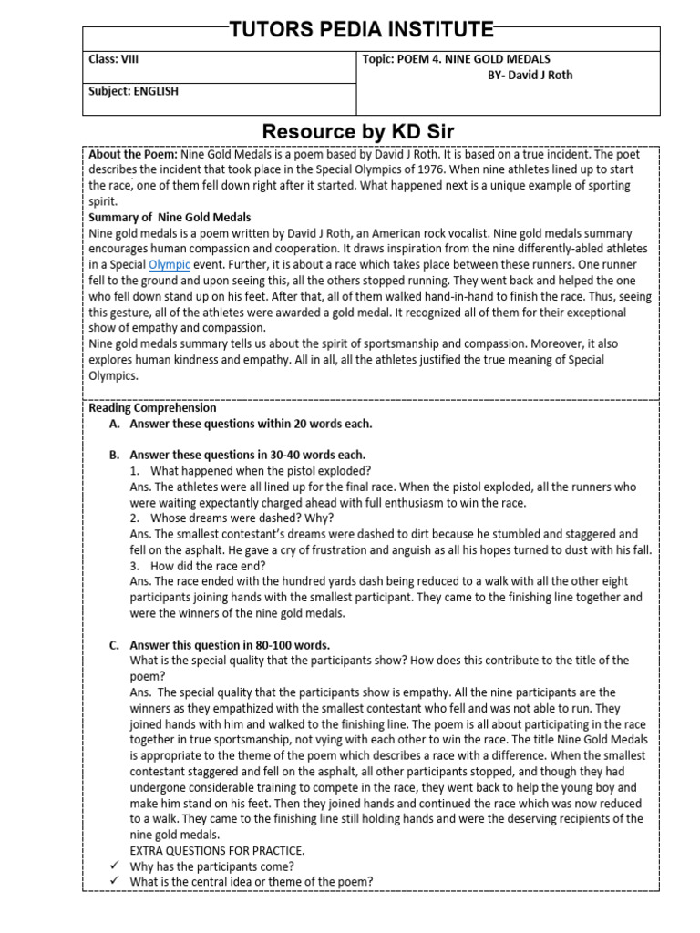 Tpi Eng-Liter SR On Nine Gold Medals by David J.roth | PDF