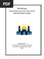 Contoh Proposal Rehab Masjid | PDF