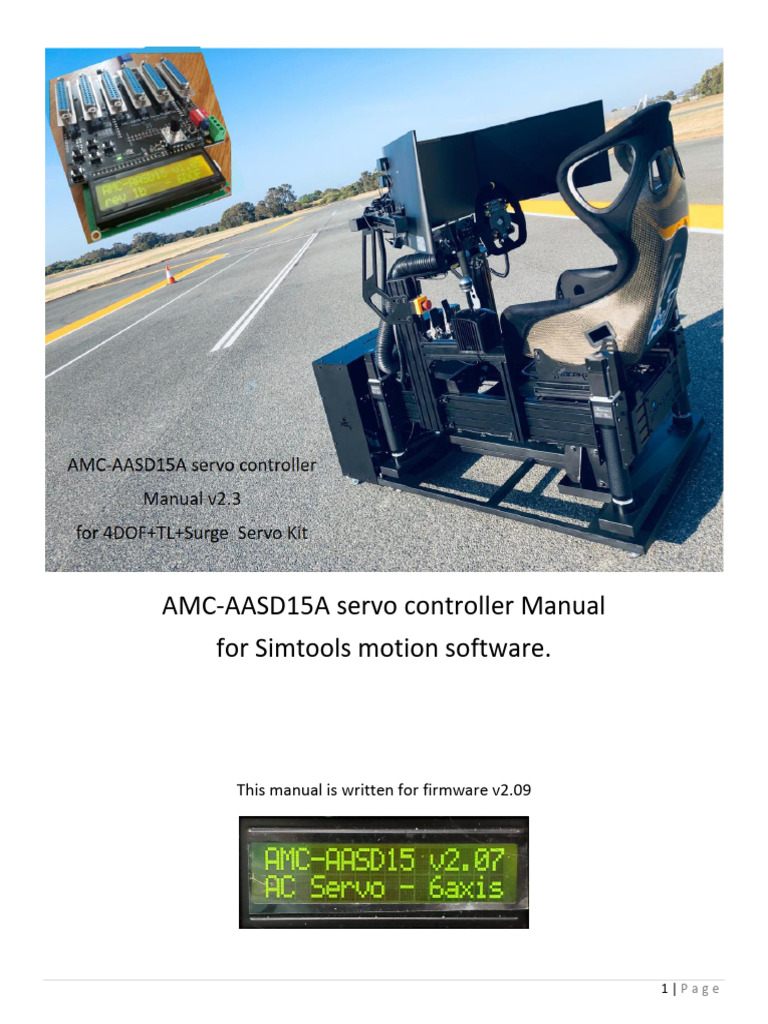 AMC-AASD15A Servo Controller Manual | PDF | Electromagnetic ...