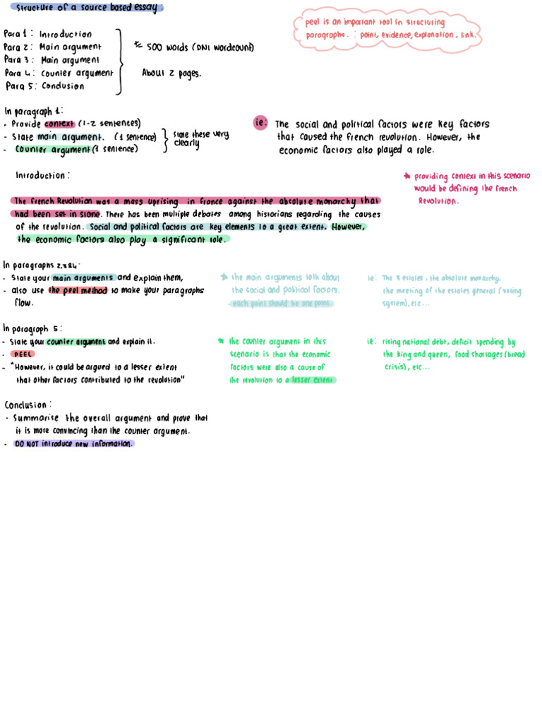 Source Based Essay Writing | PDF