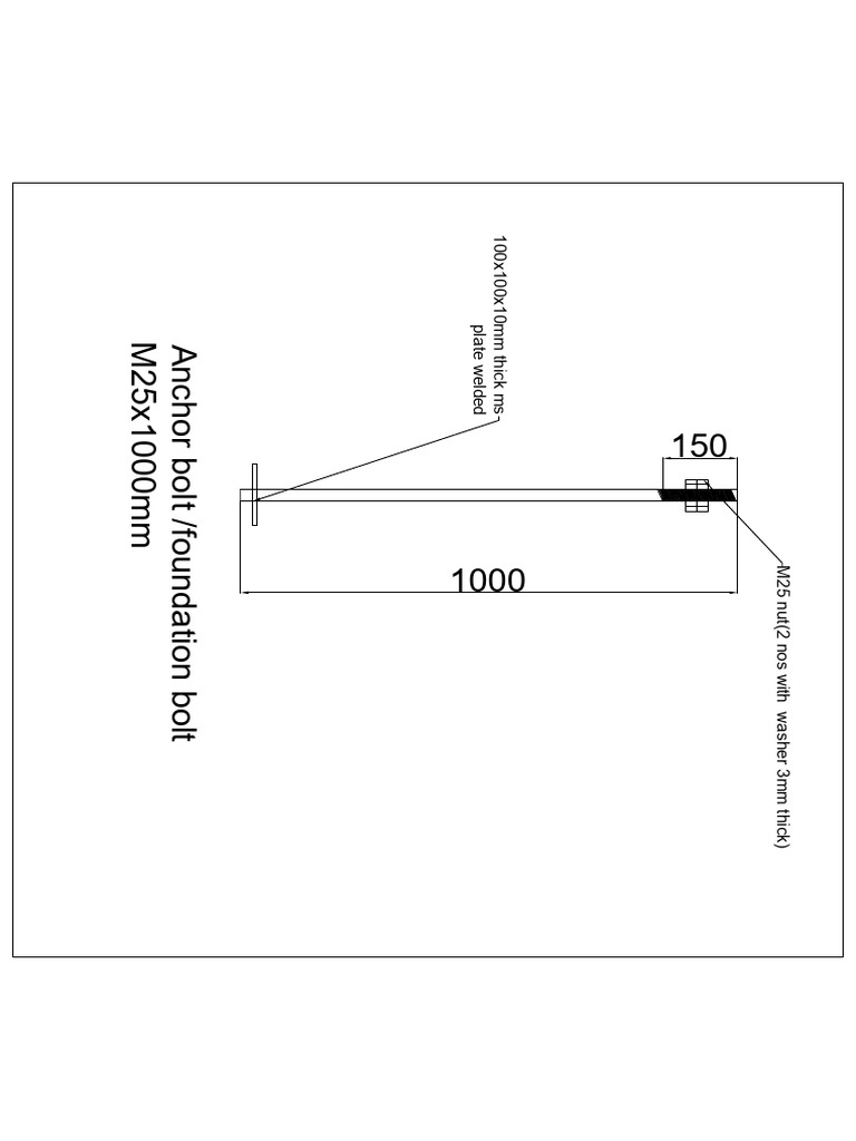 Foundation Bolt | PDF
