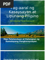 Pag-Aaral NG Kasaysayan at Lipunang Pilipino | PDF