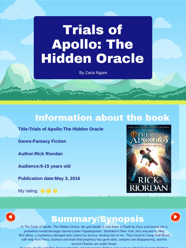 Trials of Apollo-English | PDF | Rick Riordan