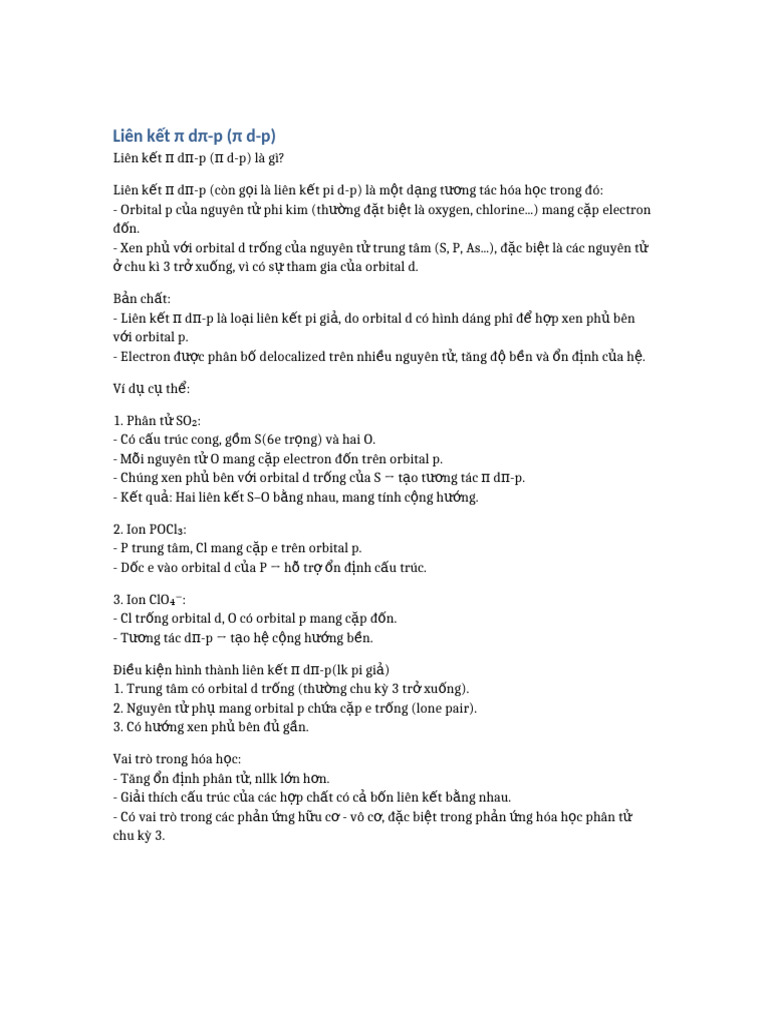 Lien Ket Pi D P | PDF