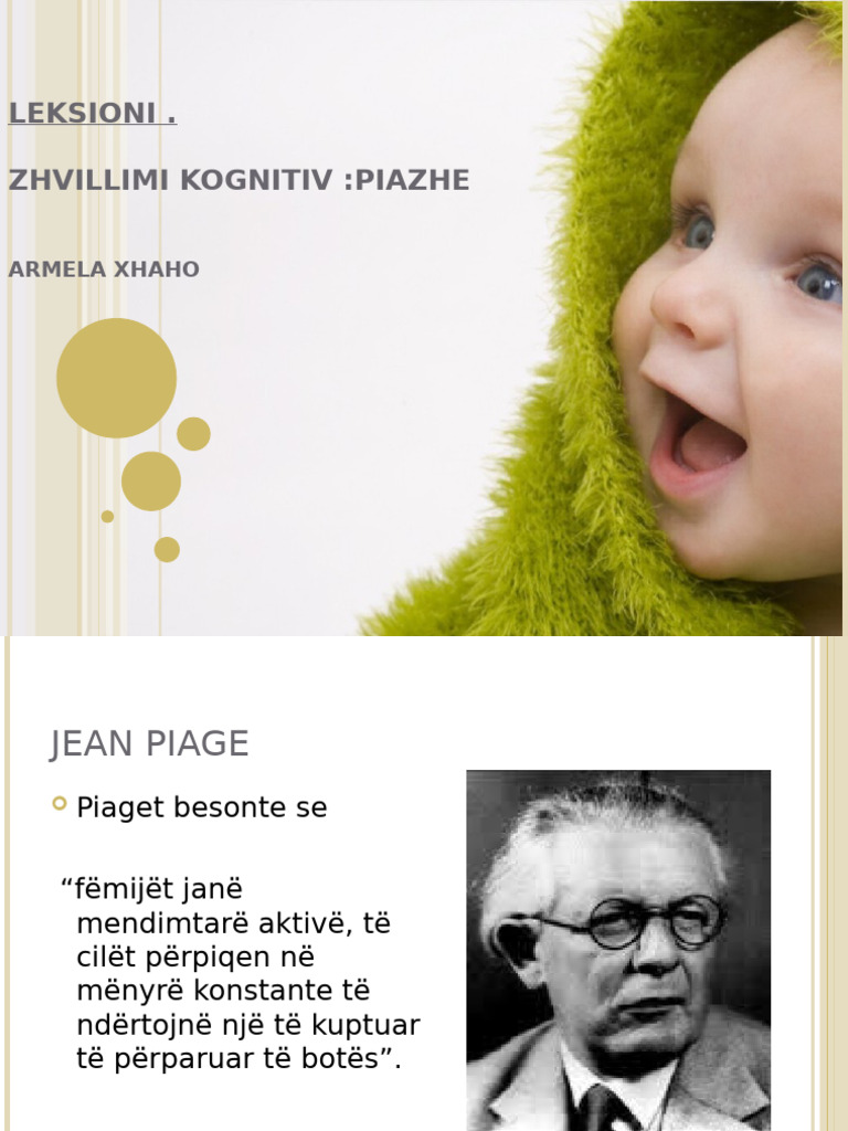 Zhvillimi Konjitiv Piazhe | PDF