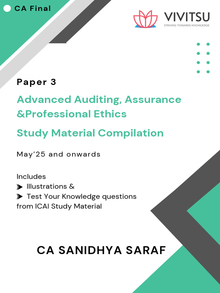 QB Compilation | PDF | Audit | Auditor's Report