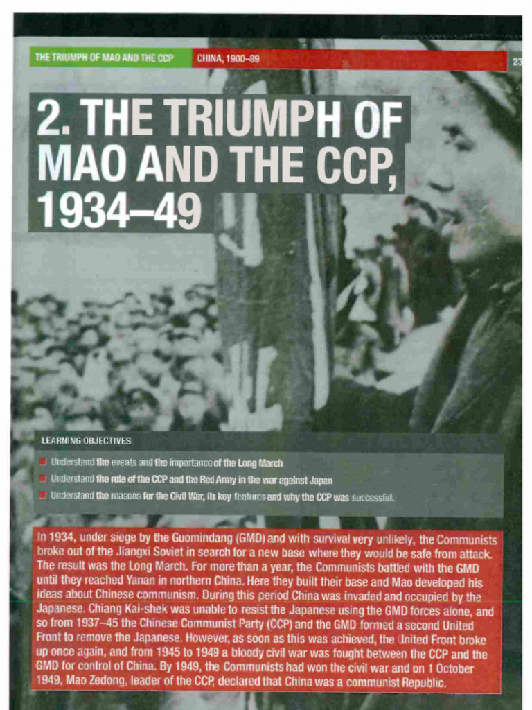 China Textbook Ch. 2 | PDF