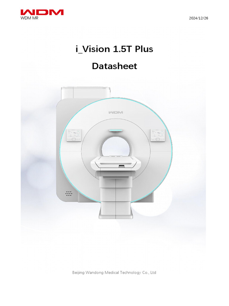 I Vision 1.5T Plus Datasheet en 20241230 | PDF