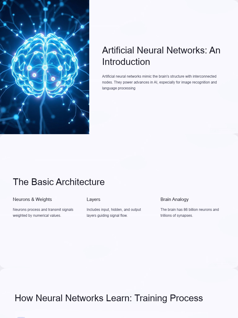 Artificial Neural Networks An Introduction | PDF | Artificial Intelligence | Intelligence (AI ...