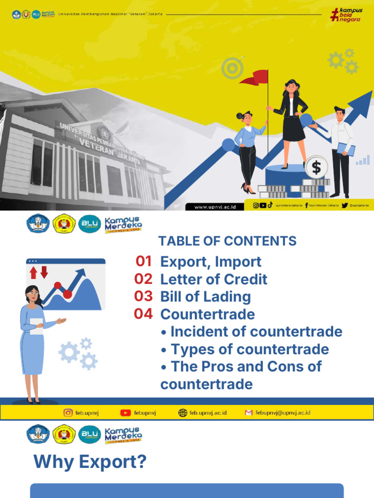 TM13 - Export, Import, and Countertrade Updated | PDF | Exports | Payments