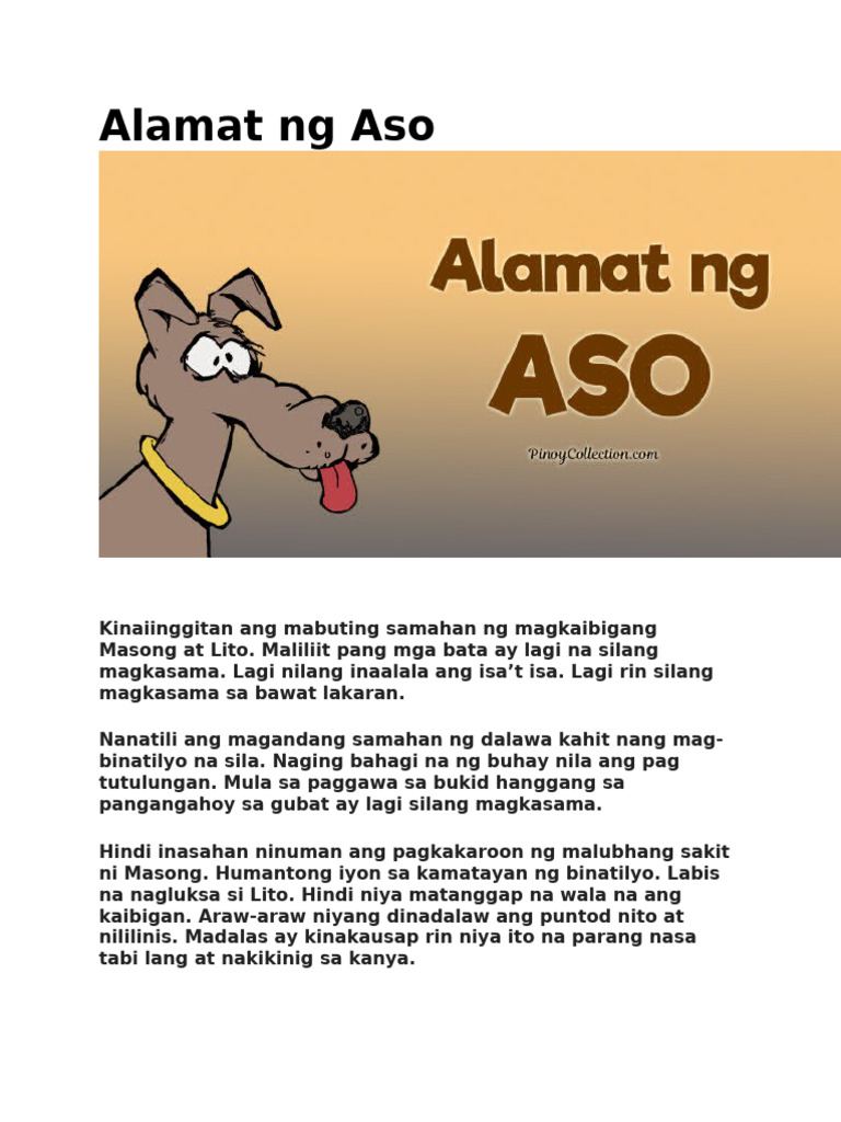 Alamat NG ASO | PDF