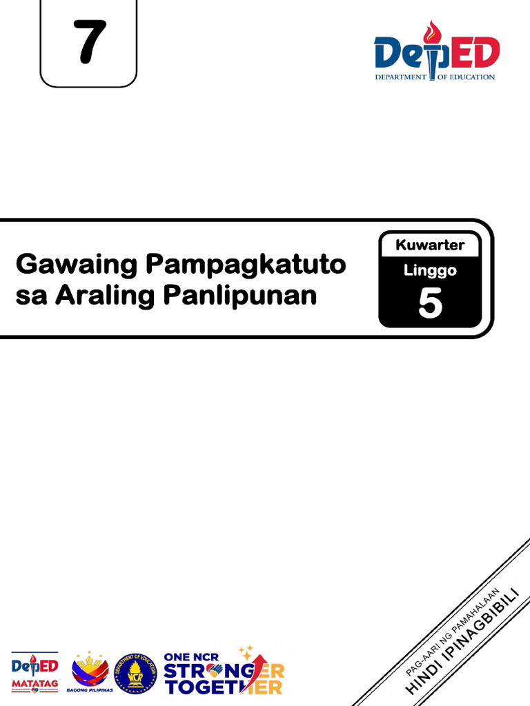 Las AP 7 q1 Week5 Final | PDF