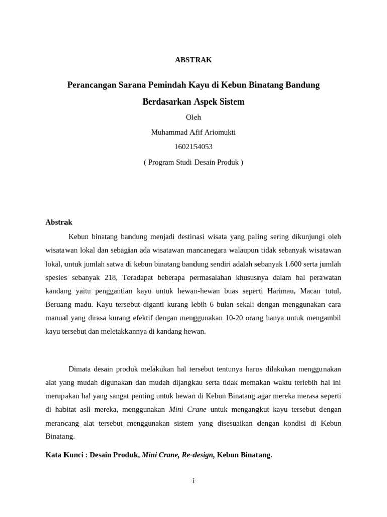 Laporan Ta Fix For Preview 1 | PDF