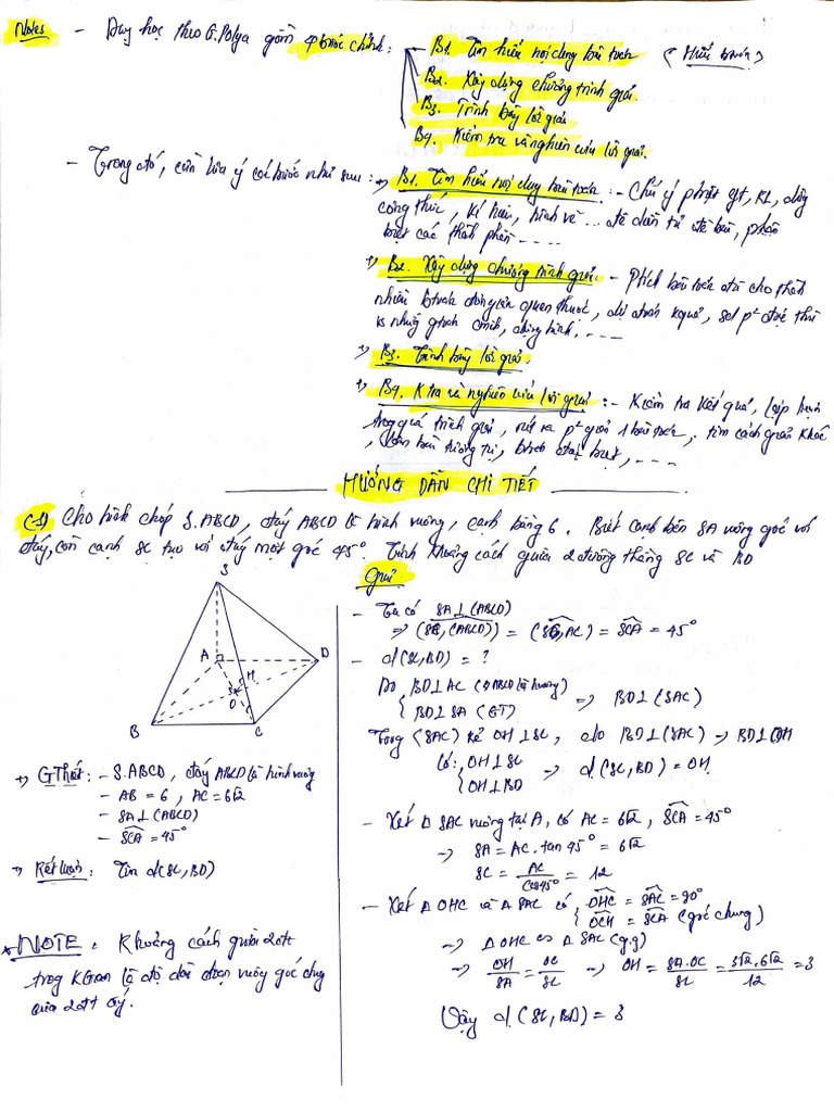 BÀI TẬP POLYA | PDF