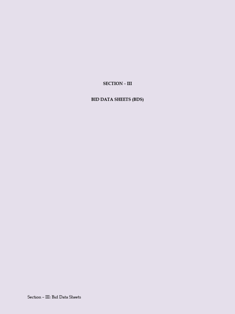 04 Section III Bds Bess 01 | PDF | Surety | Indemnity