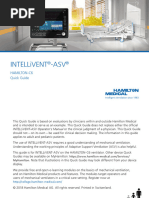 HAMILTON-T1 Ventilator Quick Guide | PDF | Breathing | Respiration