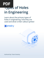 Types of Holestypes of Holes - The Complete Guide - The Engineer's ...