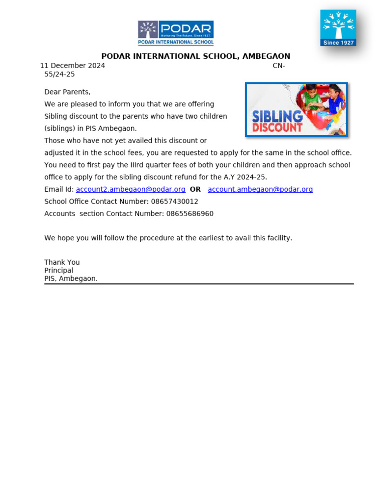 1733897323484.C-55 Sibling Discount | PDF
