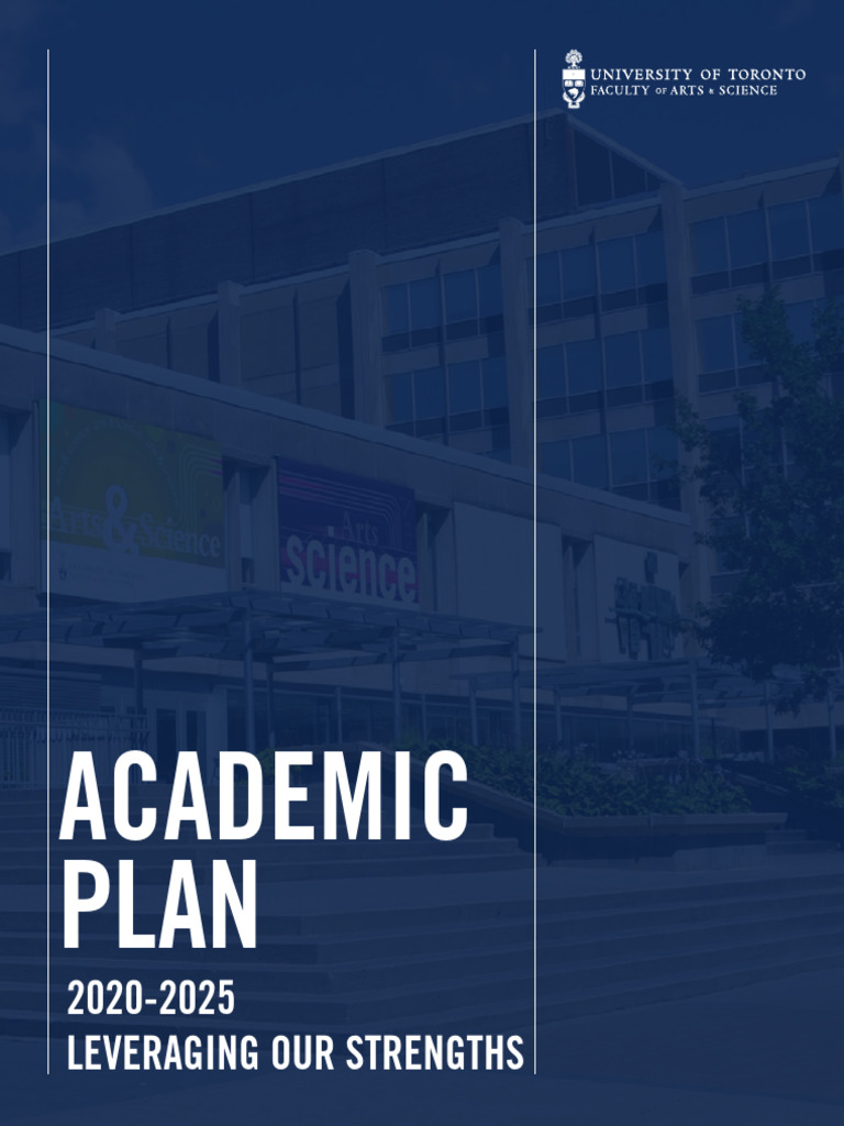 UofT As Academic Plan 2020 25 Reduced | PDF | Cost Of Living