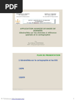 Types de Projections Cartographiques | PDF | Géophysique | Cartographie