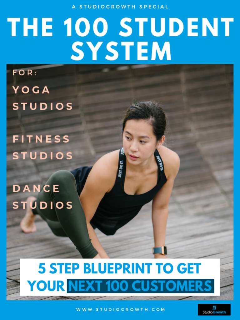 100 Student Growth Blueprint for Studios | PDF | Brand | Customer ...