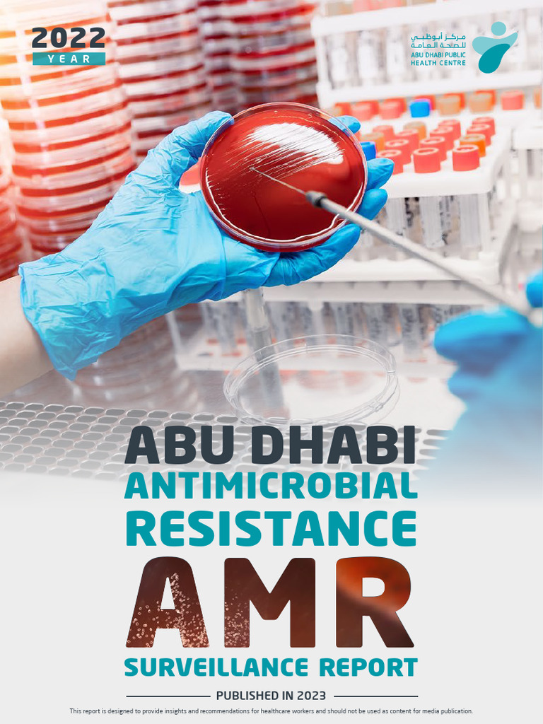 AMR Report Abu Dhabi | PDF | Antimicrobial Resistance | Beta Lactamase