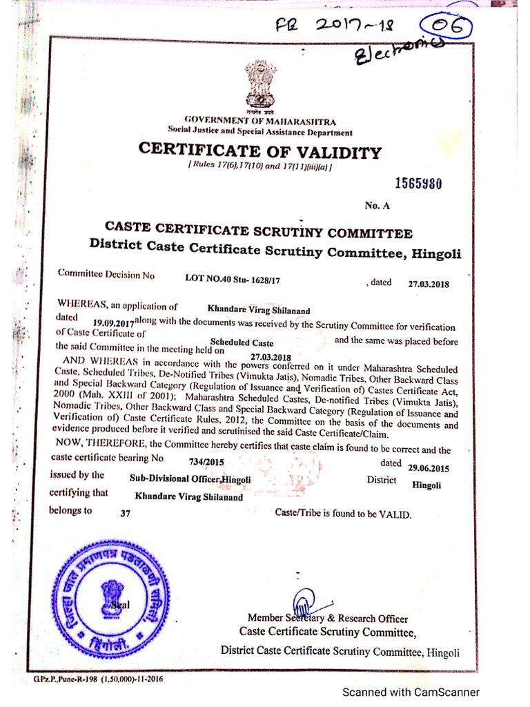 Cast Validity | PDF