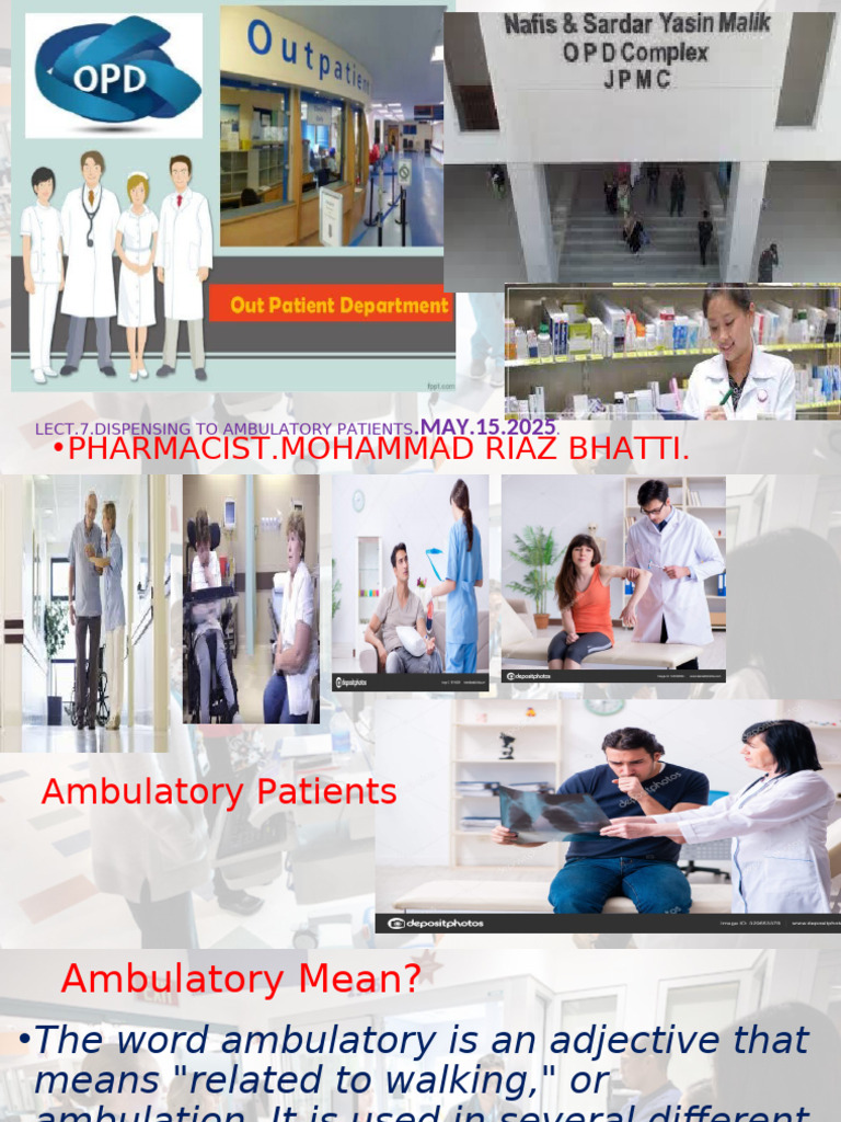 Lect.07. O.P.D Patient | PDF | Patient | Hospital