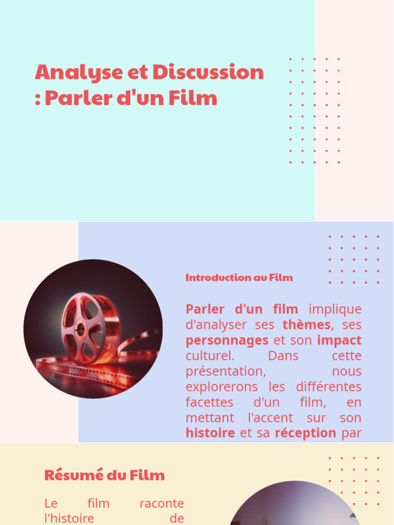 Analyse et Discussion d'un Film | PDF