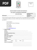MUBAS UNDERGRADUATE APPLICATION FORM 2025-2026 | PDF | Diploma | Banks