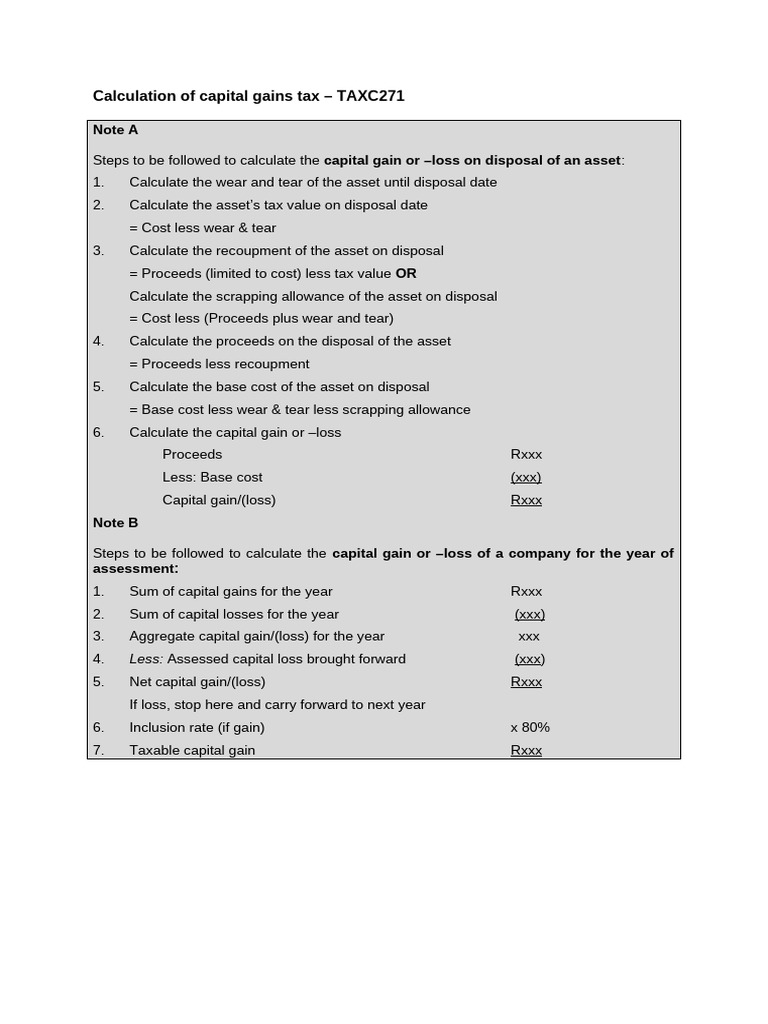 Recoupment Calculation on Asset Sale | PDF