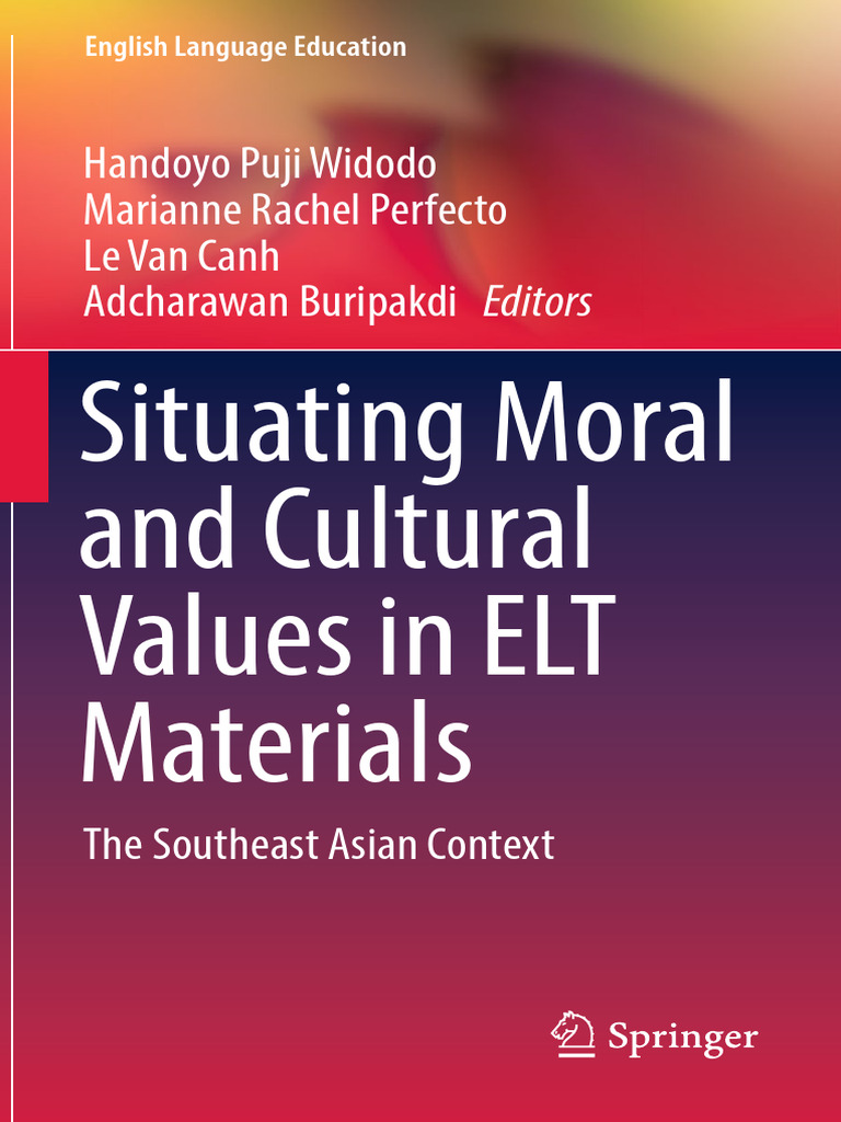 Situating Moral and Cultural Values in ELT Materials | PDF | Pedagogy | English As A Second Or ...
