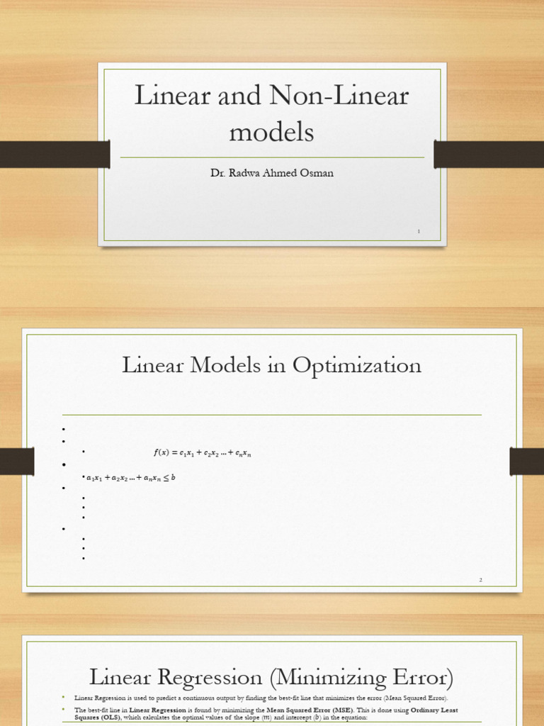 Linear and Non-Linear Models-Lec4 | PDF | Support Vector Machine ...