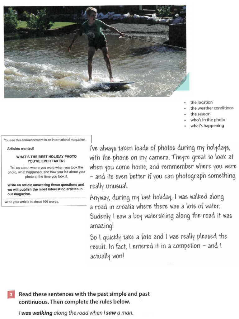 Pet U9 Writing | PDF