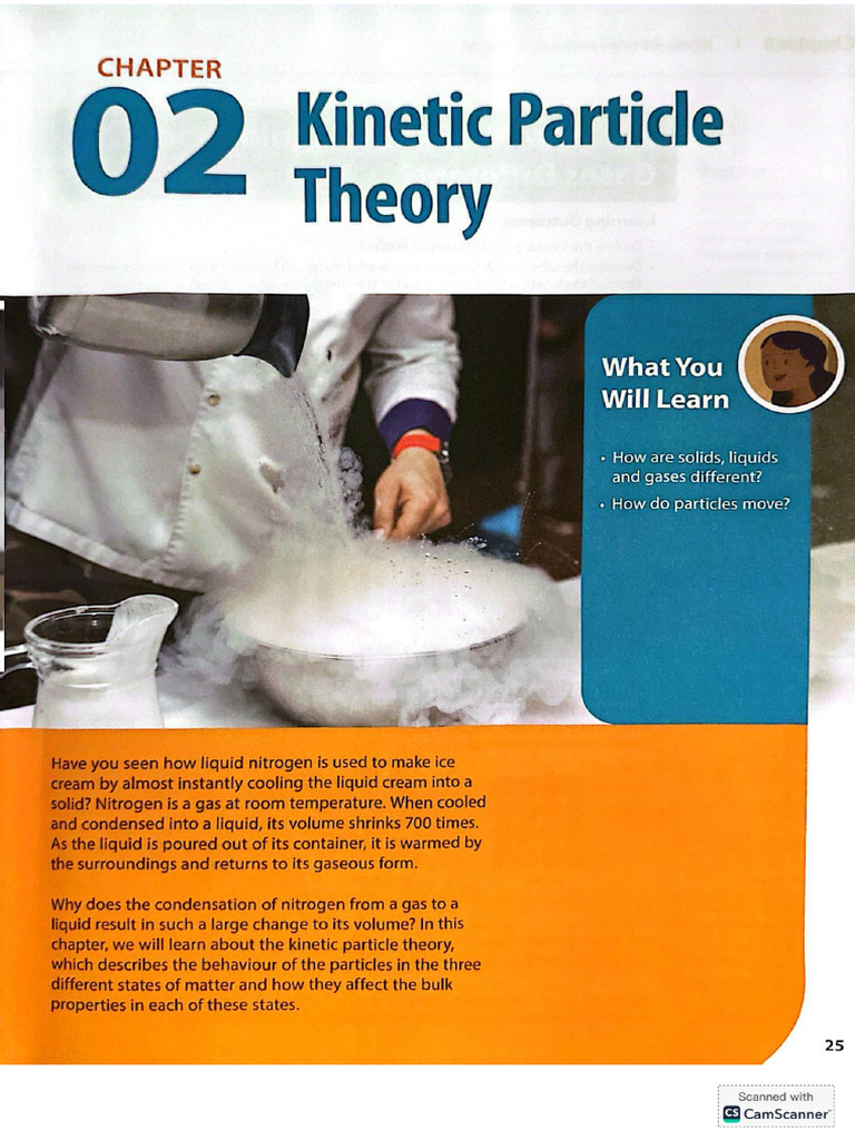 Chem 02 Kinetic Particle Theory | PDF