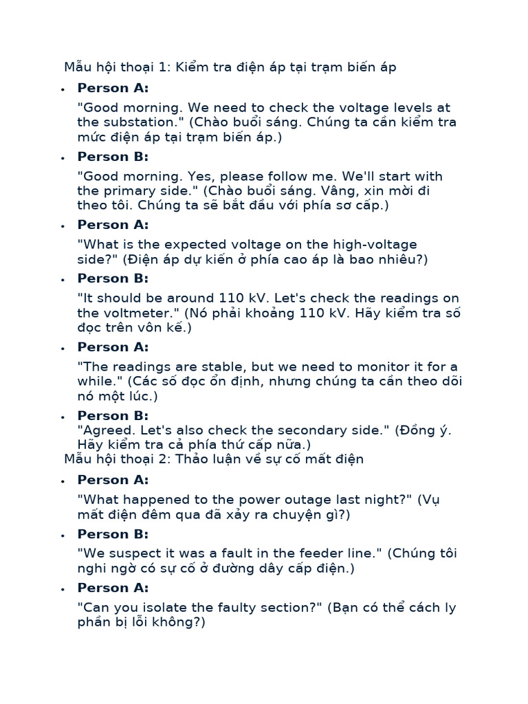 Tienganhnganh Dien 2 | PDF