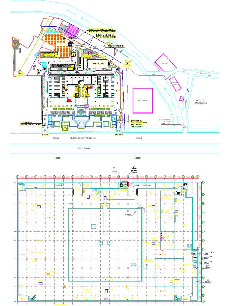 As Bulit Drawing Arsitektur Menara Bripens - Unlocked | PDF | Civil Engineering