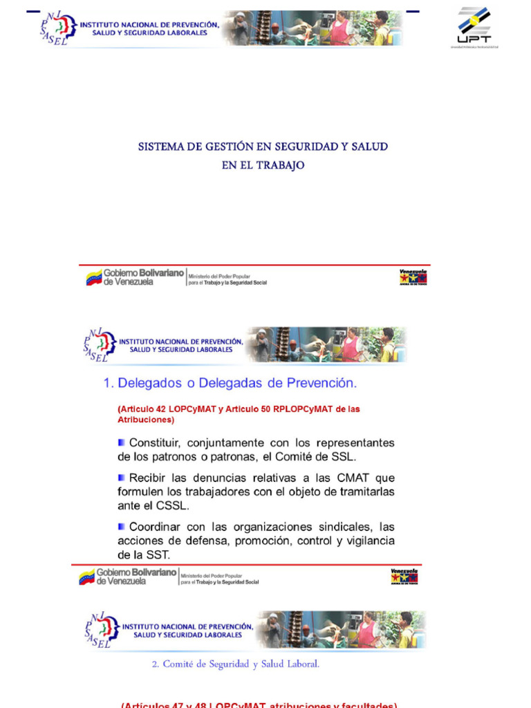 Sistema de Gestion Seguridad y Salud en El Trabajo | PDF