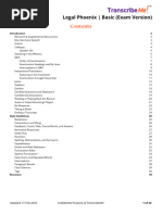 Clean Verbatim Legal Transcription Guide | PDF | Deposition (Law)