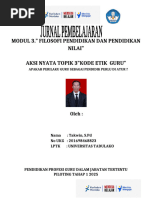 Jurnal Pembelajaran PPG Modul 2 Peran Guru Sebagai Teladan | PDF