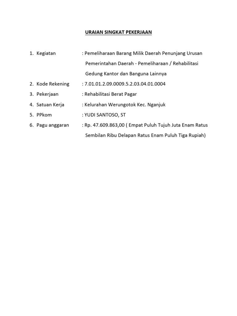 URAIAN+SINGKAT+PEKERJAAN - 2025-06-22T184629.093 | PDF