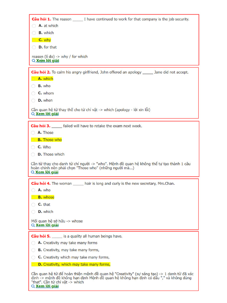 ĐỀ CƯƠNG TA6 | PDF