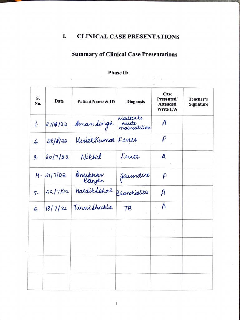 Pedia Log Book PDF | PDF