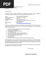 FORMAT-Surat Lamaran BGN | PDF