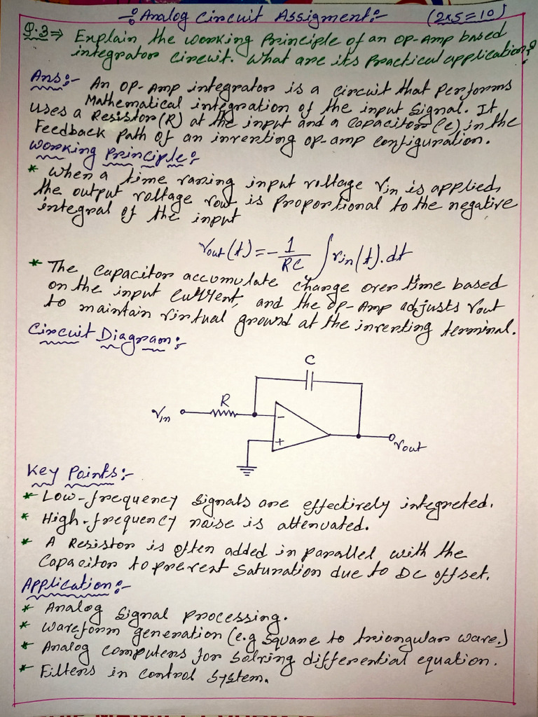 Analog Circuit Assignment | PDF | Electronic Circuits | Electronic Engineering