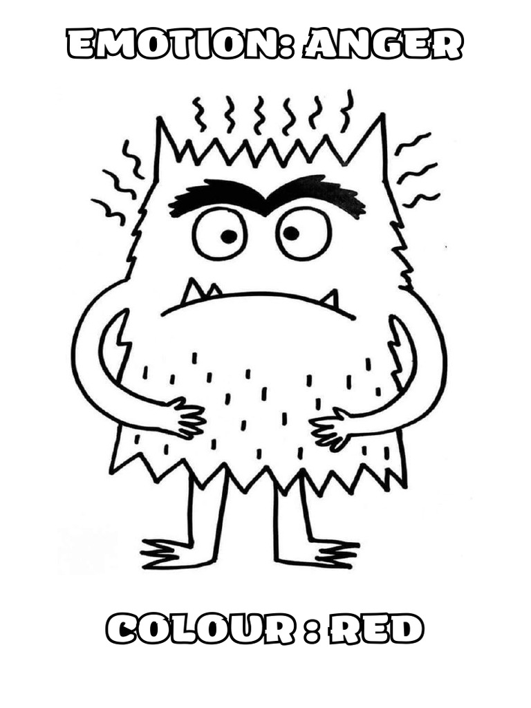 The Colour Monster Angry | PDF