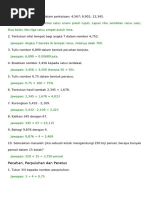 Soalan Matematik Darjah 5 | PDF