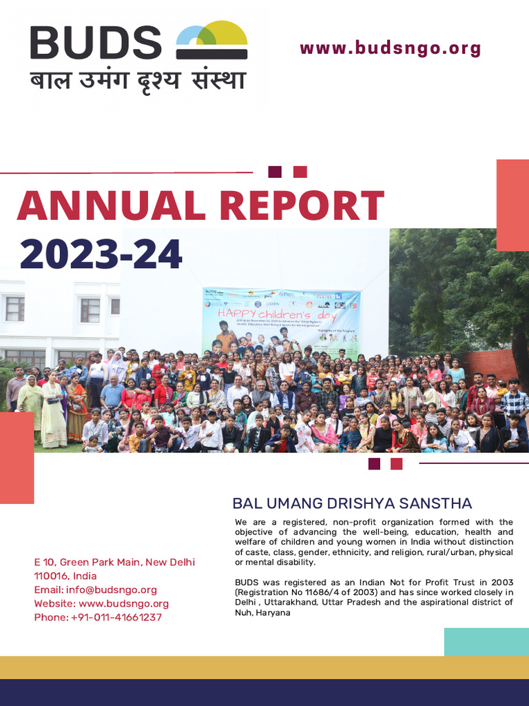 Buds Annual Report 23-24-10 | PDF