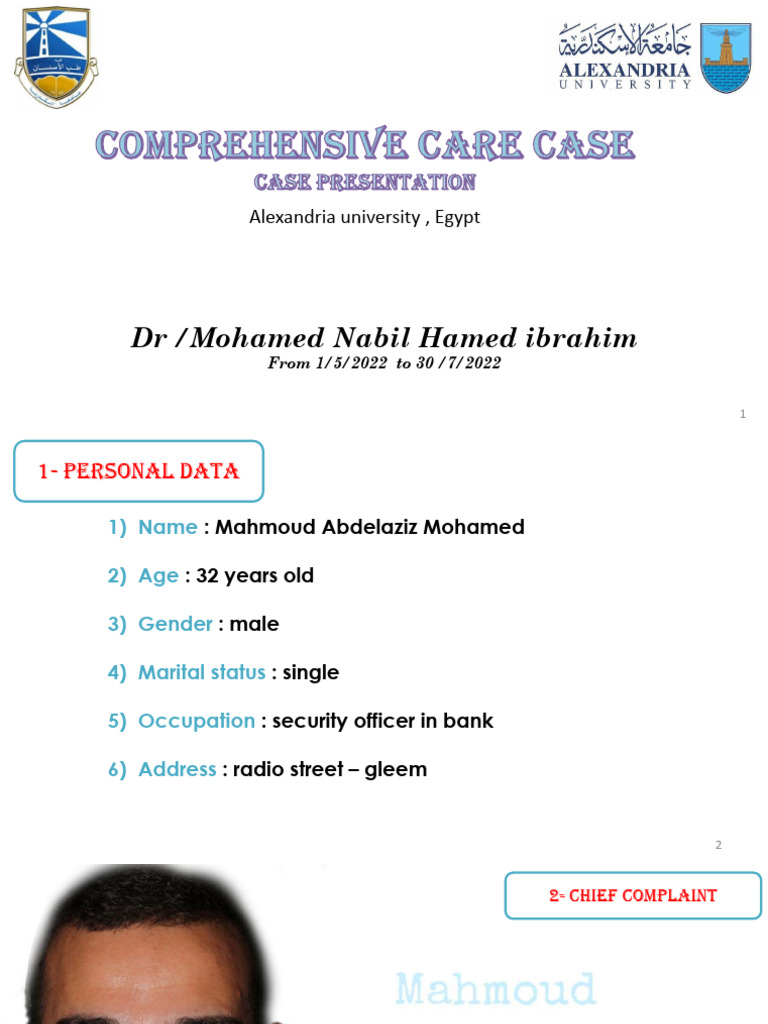 Mohamed Nabil Hamed Ibrahim | PDF | Dentistry | Dentistry Branches