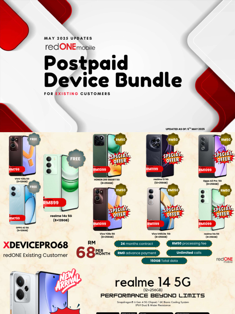 MAY 2025 - RedONE Device Bundle Updates - Compressed | PDF | Mobile ...